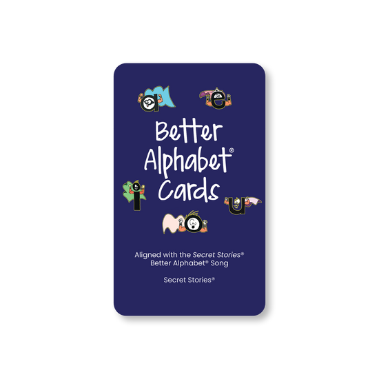 Better Alphabet® Cards – The Secret Stories