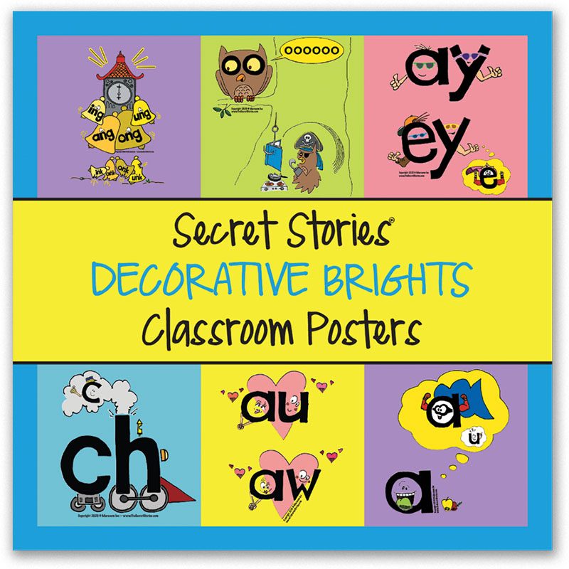 Decorative Bright Replacement Posters – The Secret Stories