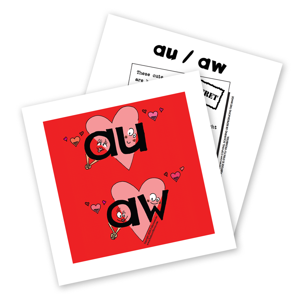 Red Phonics Flashcards – The Secret Stories